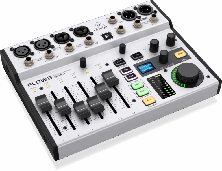 Behringer Flow 8: how to record via USB (10 channels) and route audio ...